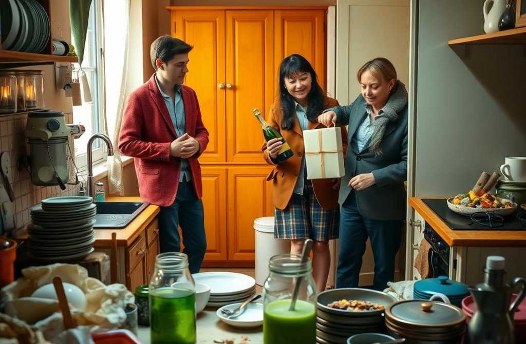 Invited to a Housewarming… and Shocked by a Kitchen Like a Warzone ...